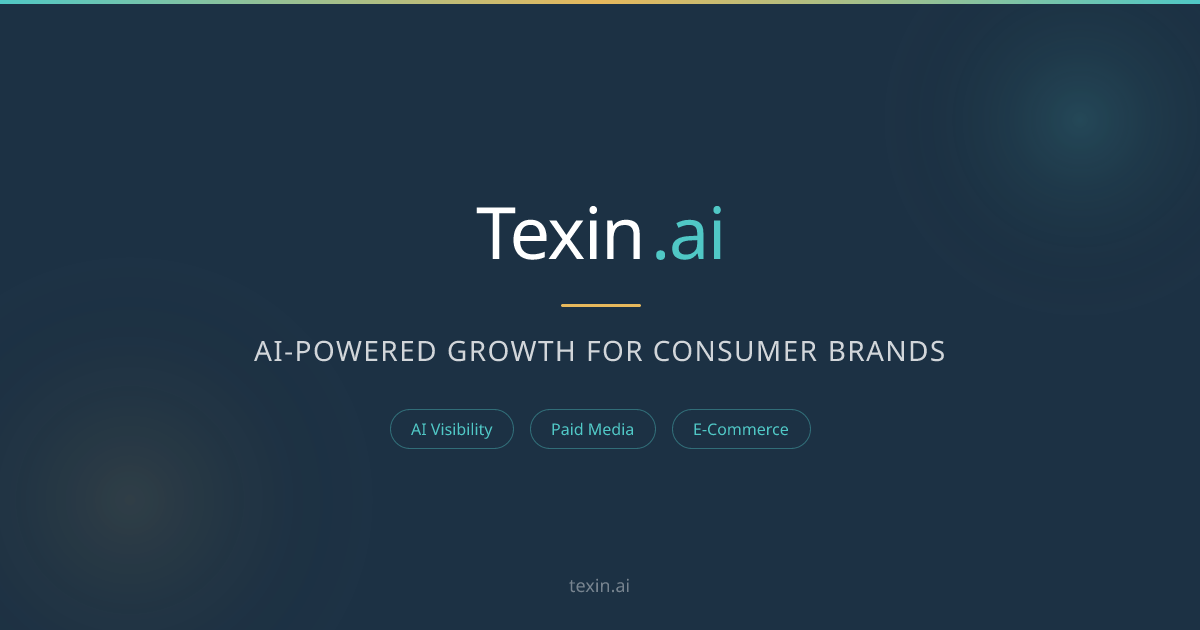 Texin.ai | AI-Powered Growth for Consumer Brands